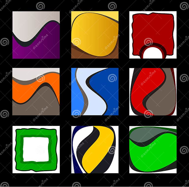 The Ultimate Background Set Stock Vector - Illustration of blue, design ...