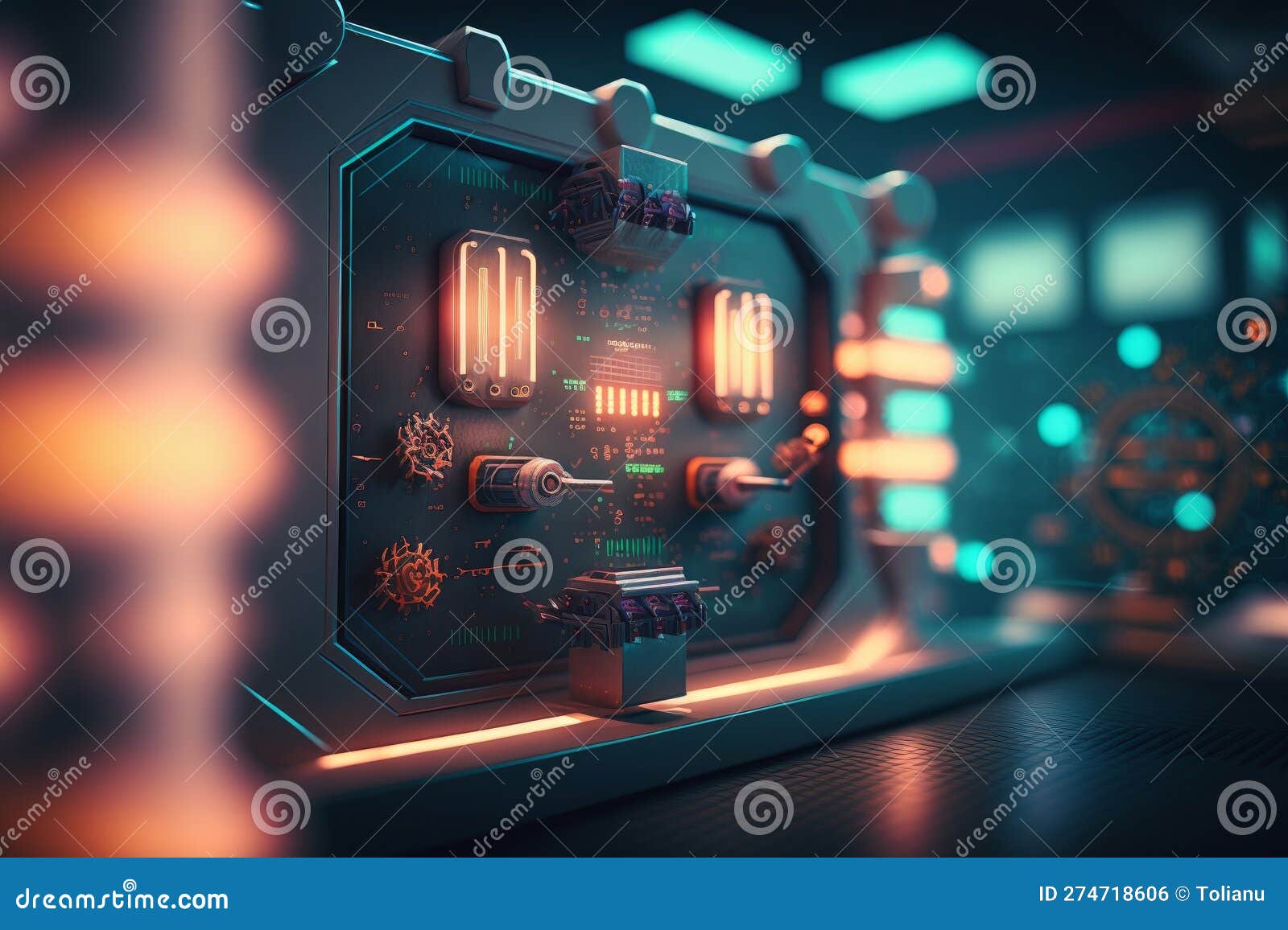 The Ultimate Bionic Cyber Security: Bokeh, Unreal Engine 5, and Ultra ...