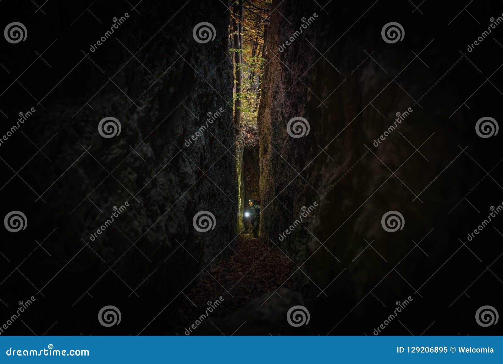 The Ultimate Cave Explorer stock image. Image of curiosity - 129206895