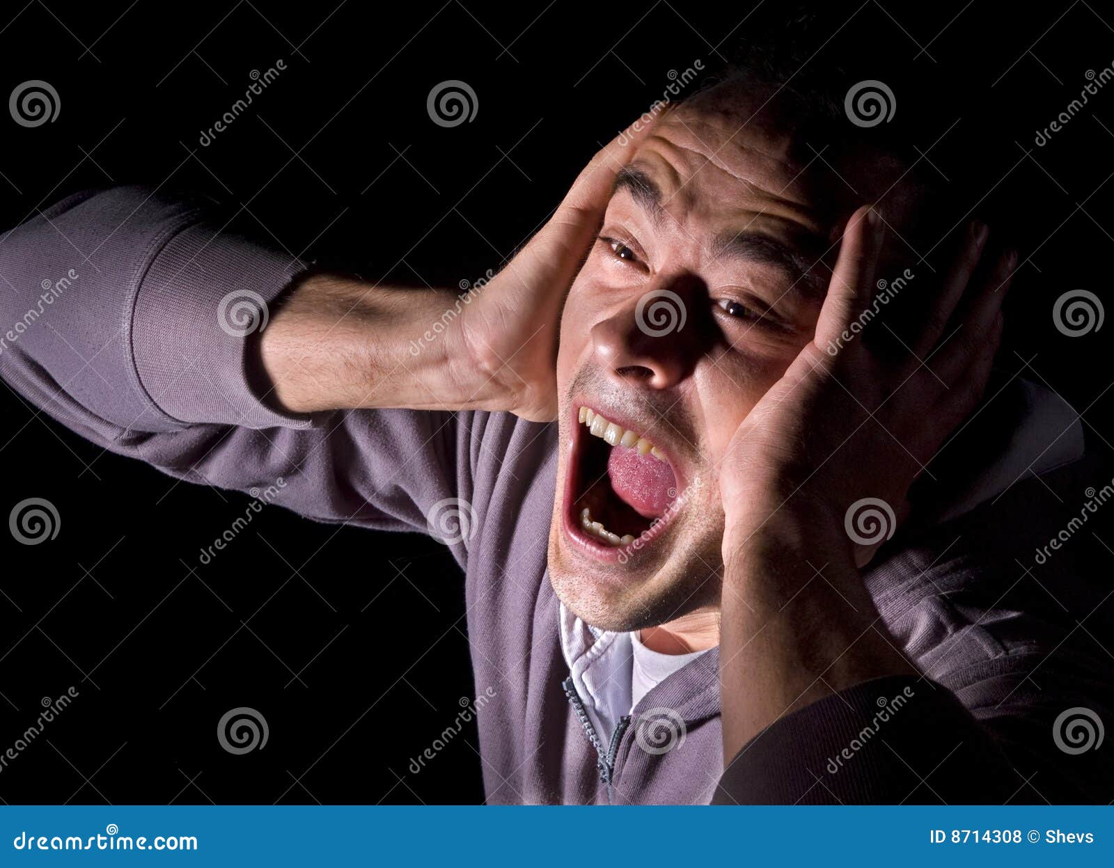Ultimate despair stock photo. Image of frustration, aggression - 8714308