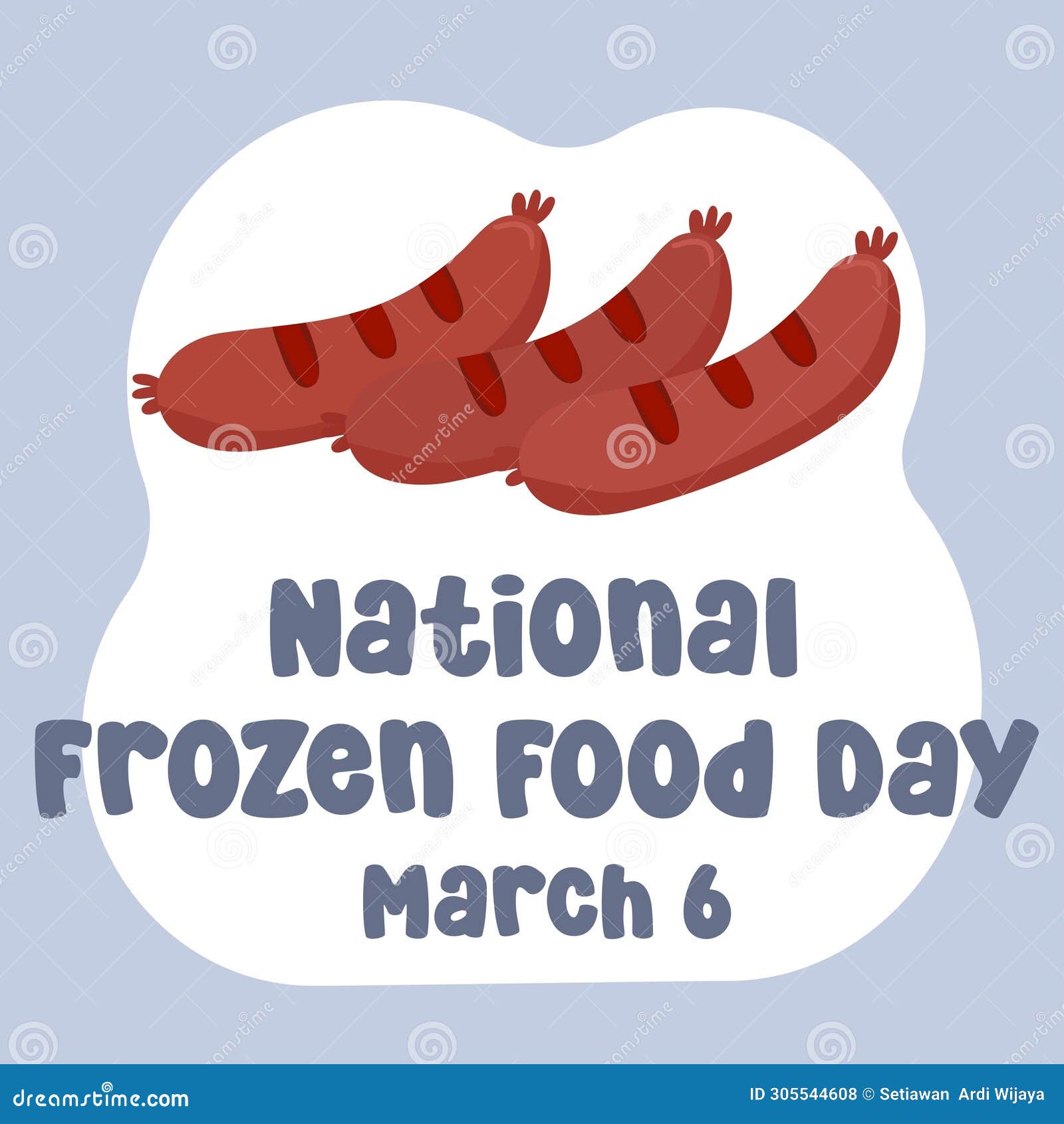 For the Ultimate National Frozen Food Day Celebration, Use this Vector ...