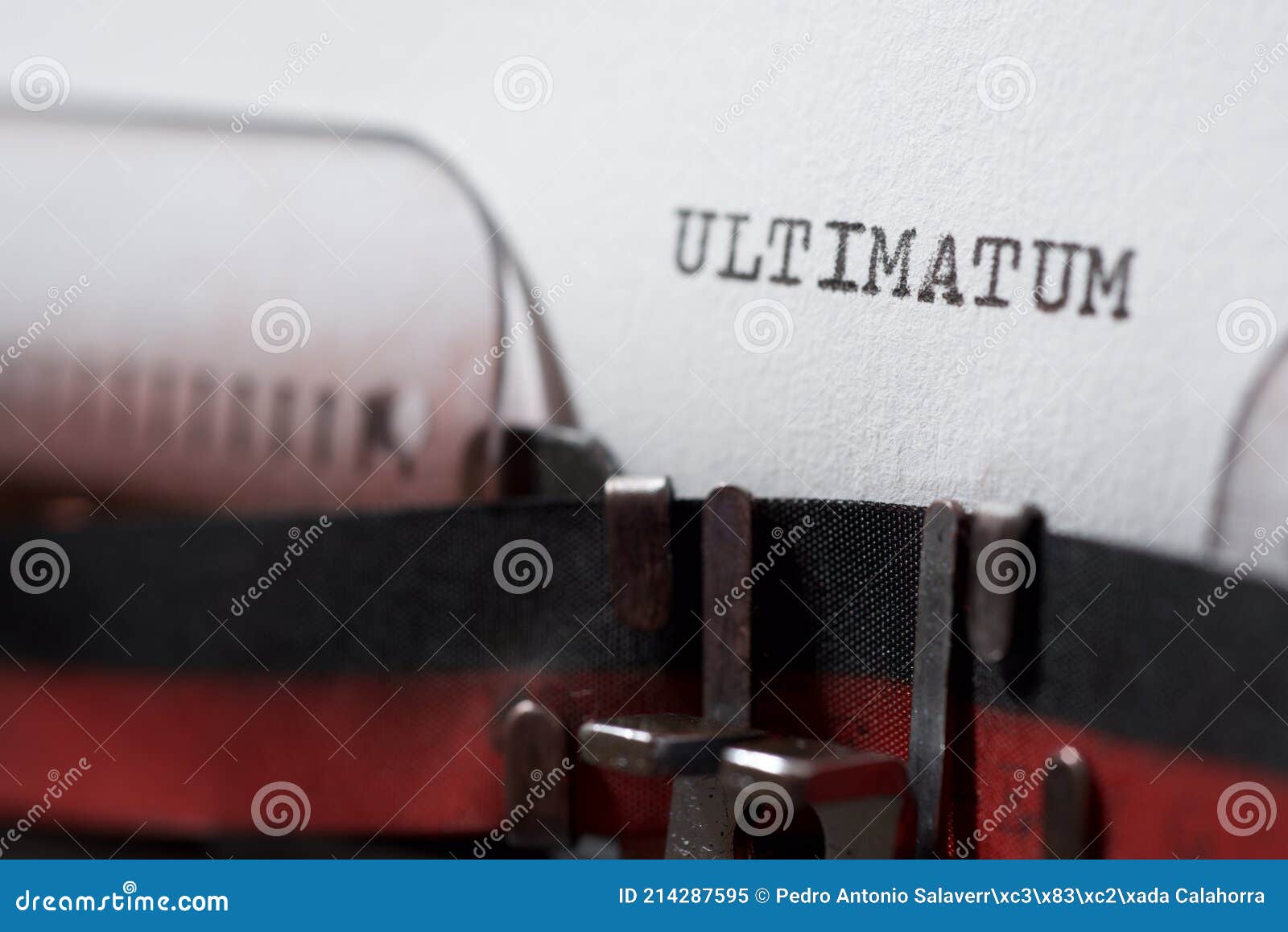 Ultimatum concept view stock image. Image of embassy - 214287595