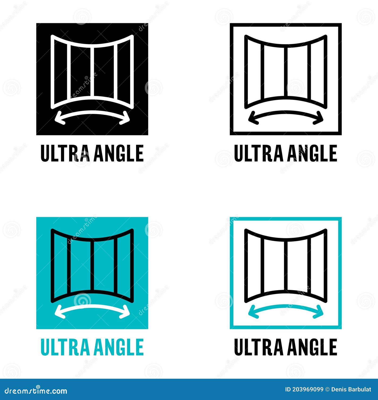 `Ultra Angle` Device Parameter And Property Information Sign Cartoon ...