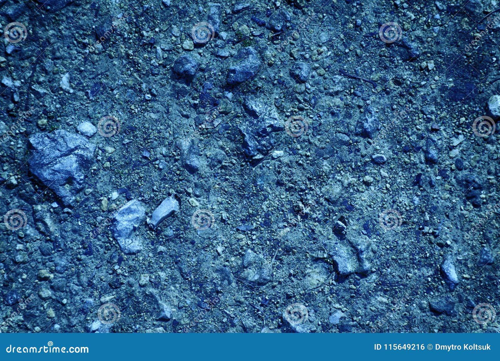 Ultra Blue Ground Texture, Sand Surface, Stone Background, Good for ...