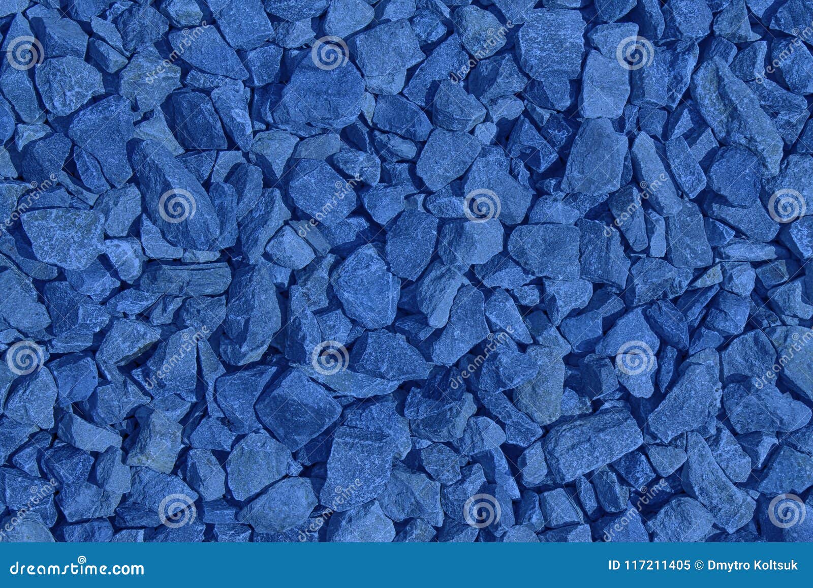 Ultra Blue Pebble Textured Surface, Stone Backdrop and Boulder ...