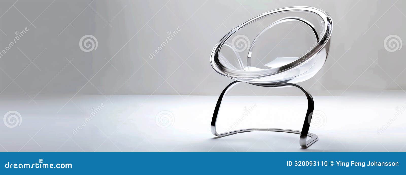 Ultra-contemporary Chair, the Structure and Transparent Surface ...