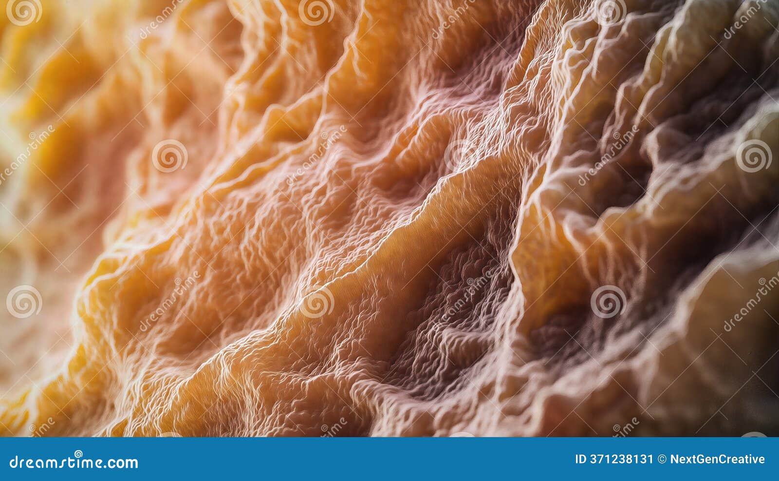 Skin Cells And Hair Follicles Microscopic View Royalty-Free Stock Photo ...
