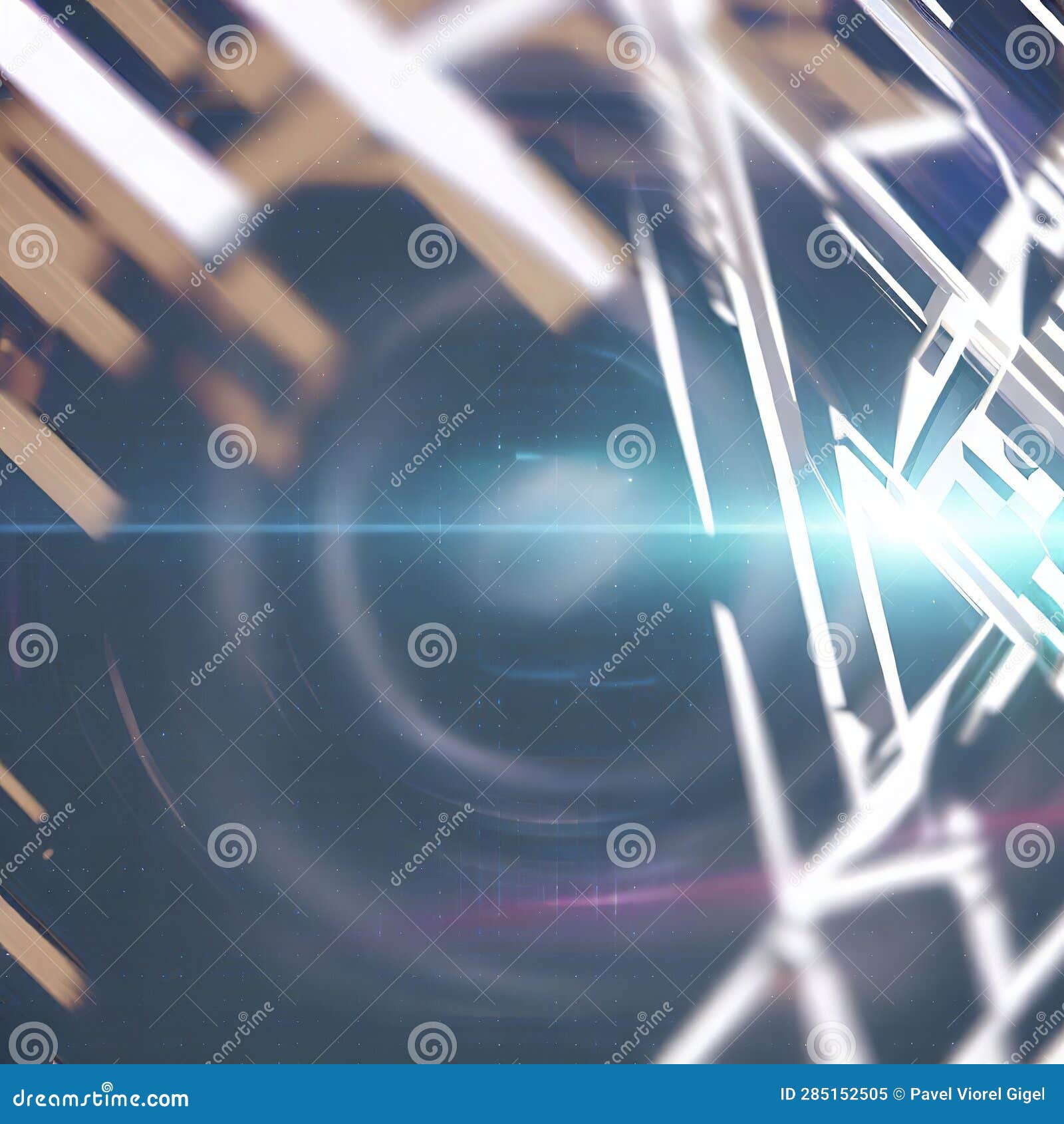 Ultra Futurist Tech Abstract Background Stock Illustration ...