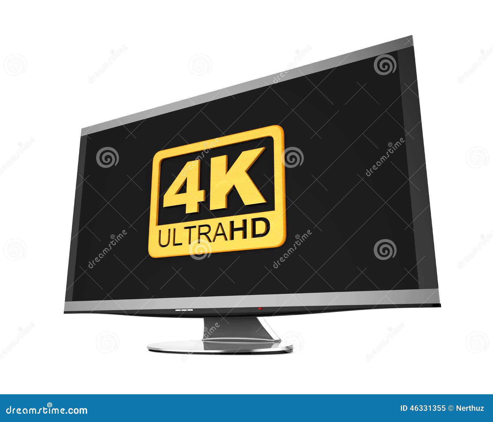 Ultra HD 4K icon stock illustration. Illustration of film - 46331355