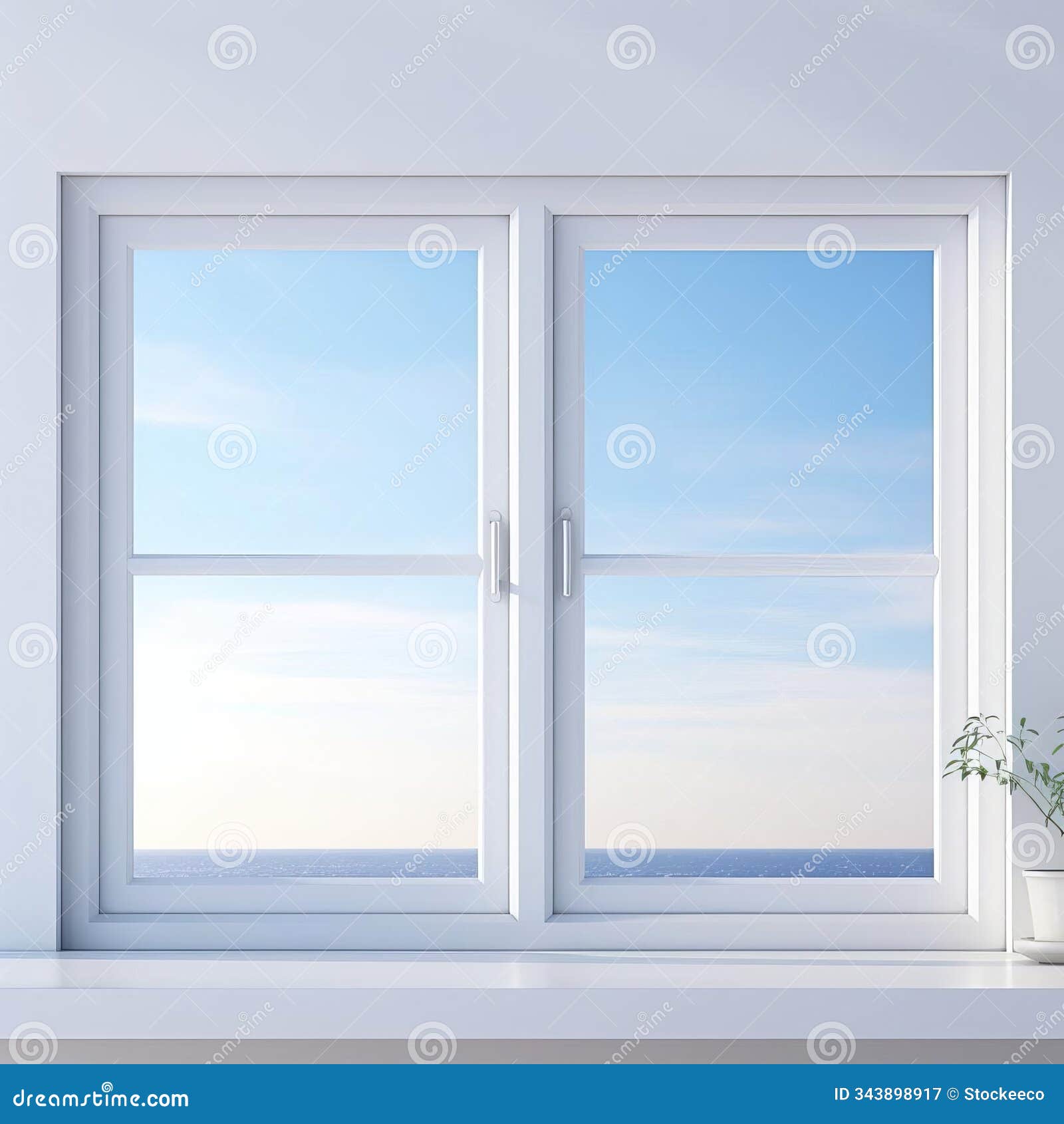 Ultra-high-definition Empty Window Mockup Design Template 8k Image ...