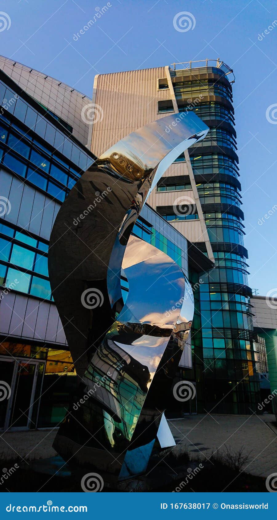 Ultra Modern Design Architecture Building Stock Image - Image of ...