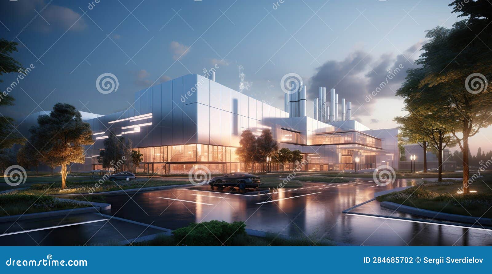 Ultra-modern Factory that Embodies the Concept of Industry 4.0 ...