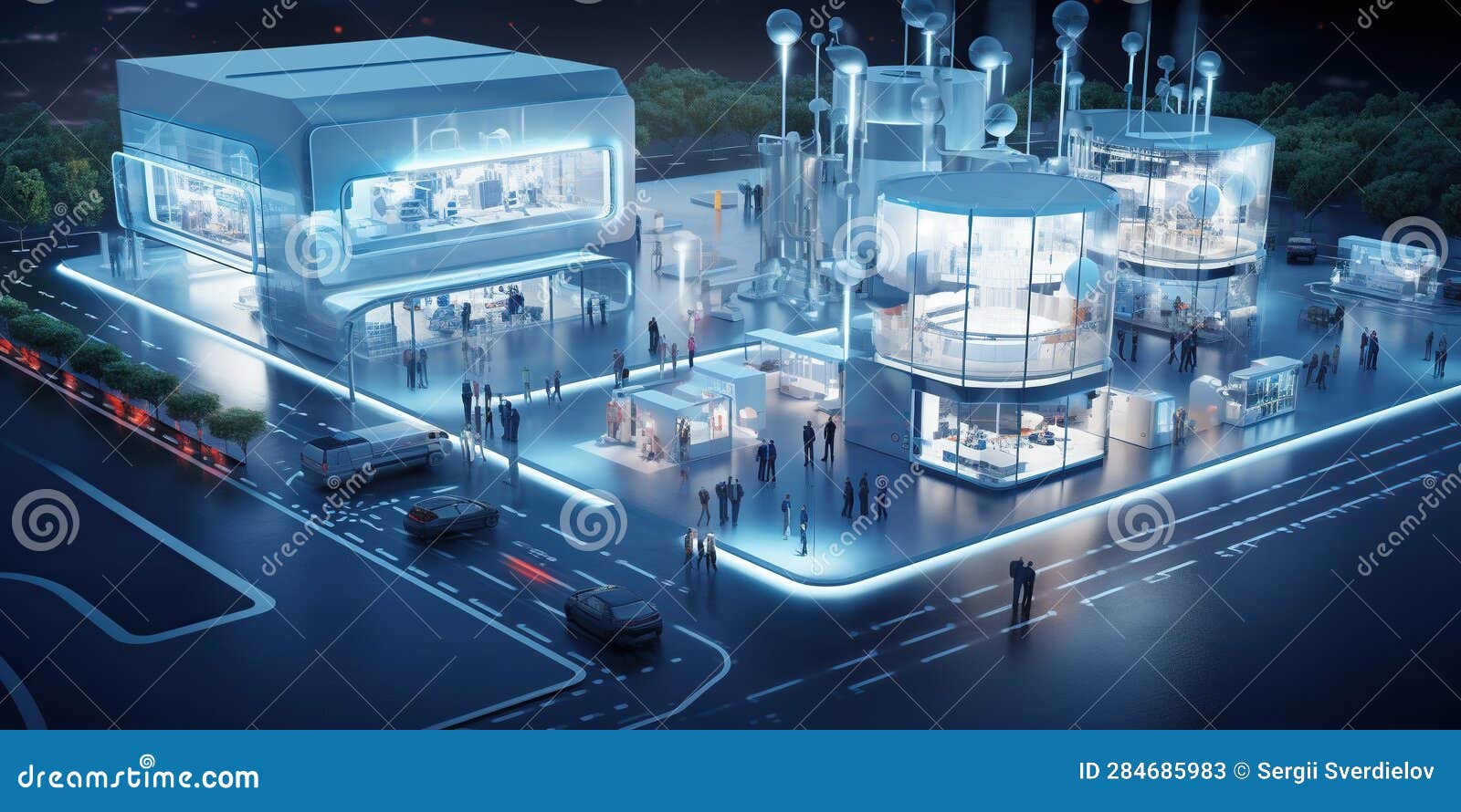 Ultra-modern Factory that Embodies the Concept of Industry 4.0 ...