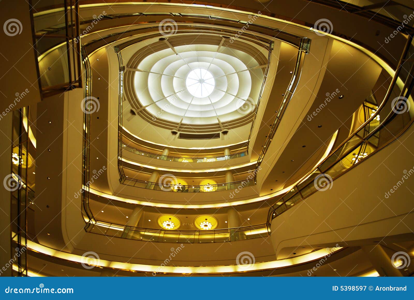 Ultra-modern Nordstrom Shopping Mall Stock Image - Image of francisco ...