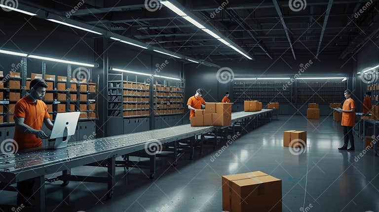 An Ultra-modern Robotic Distribution Center for Mail and Parcels ...