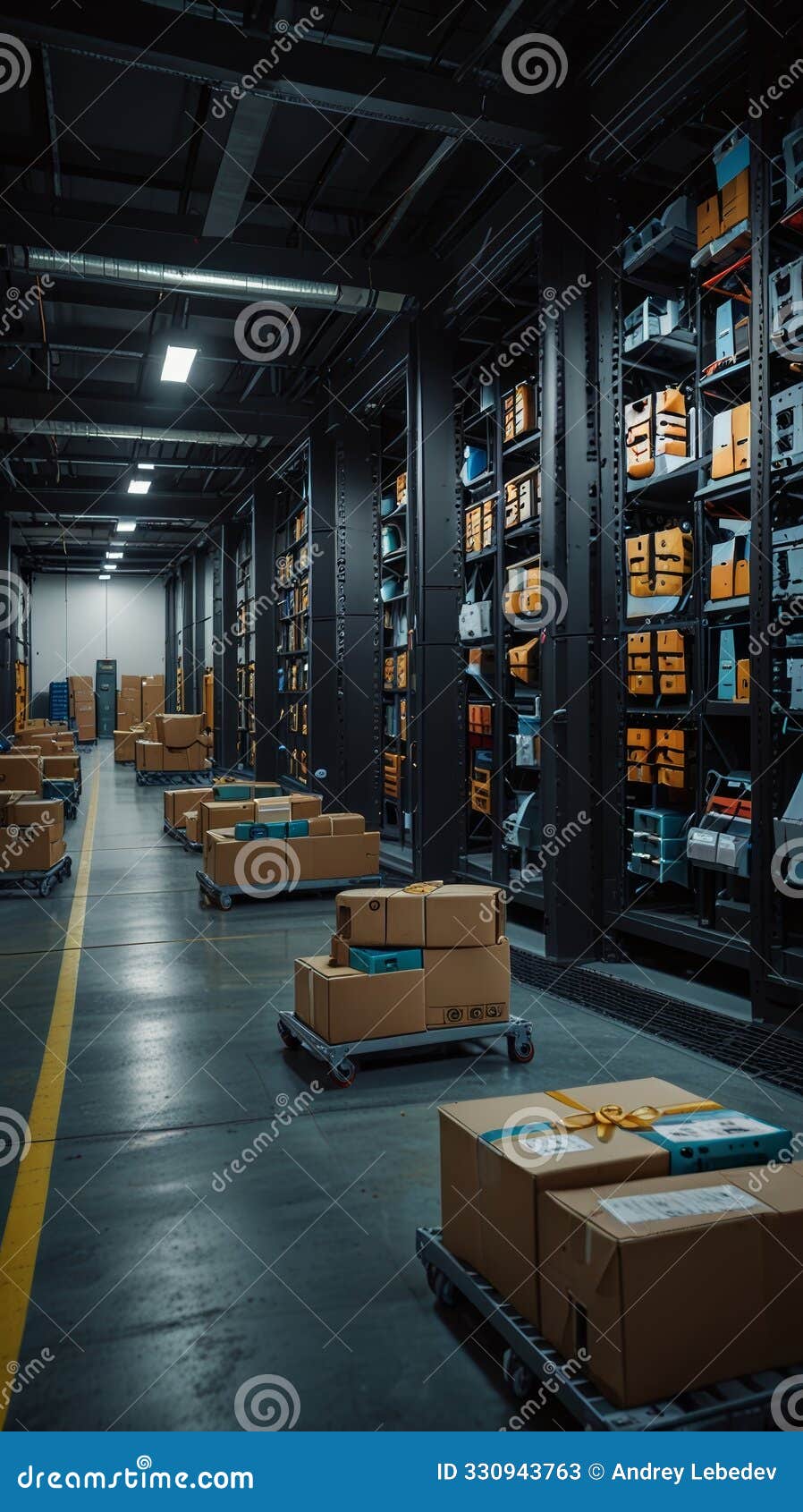 An Ultra-modern Robotic Distribution Center for Mail and Parcels ...