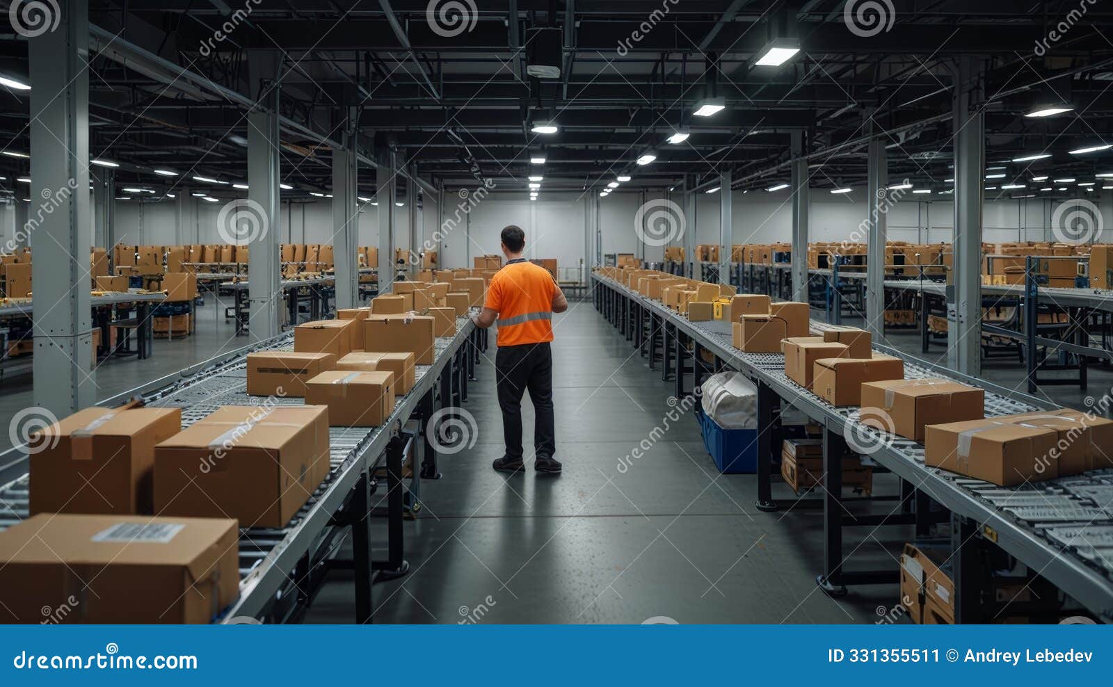 An Ultra-modern Robotic Distribution Center For Mail And Parcels ...