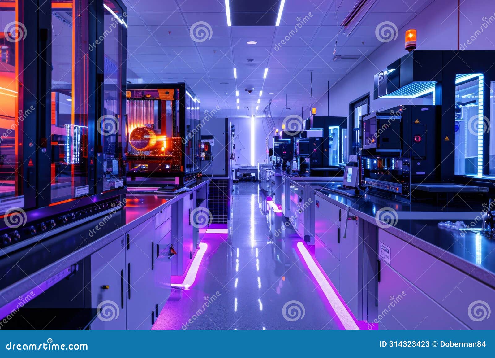 Ultra-modern Semiconductor Chip Testing Facility with Cutting-edge ...
