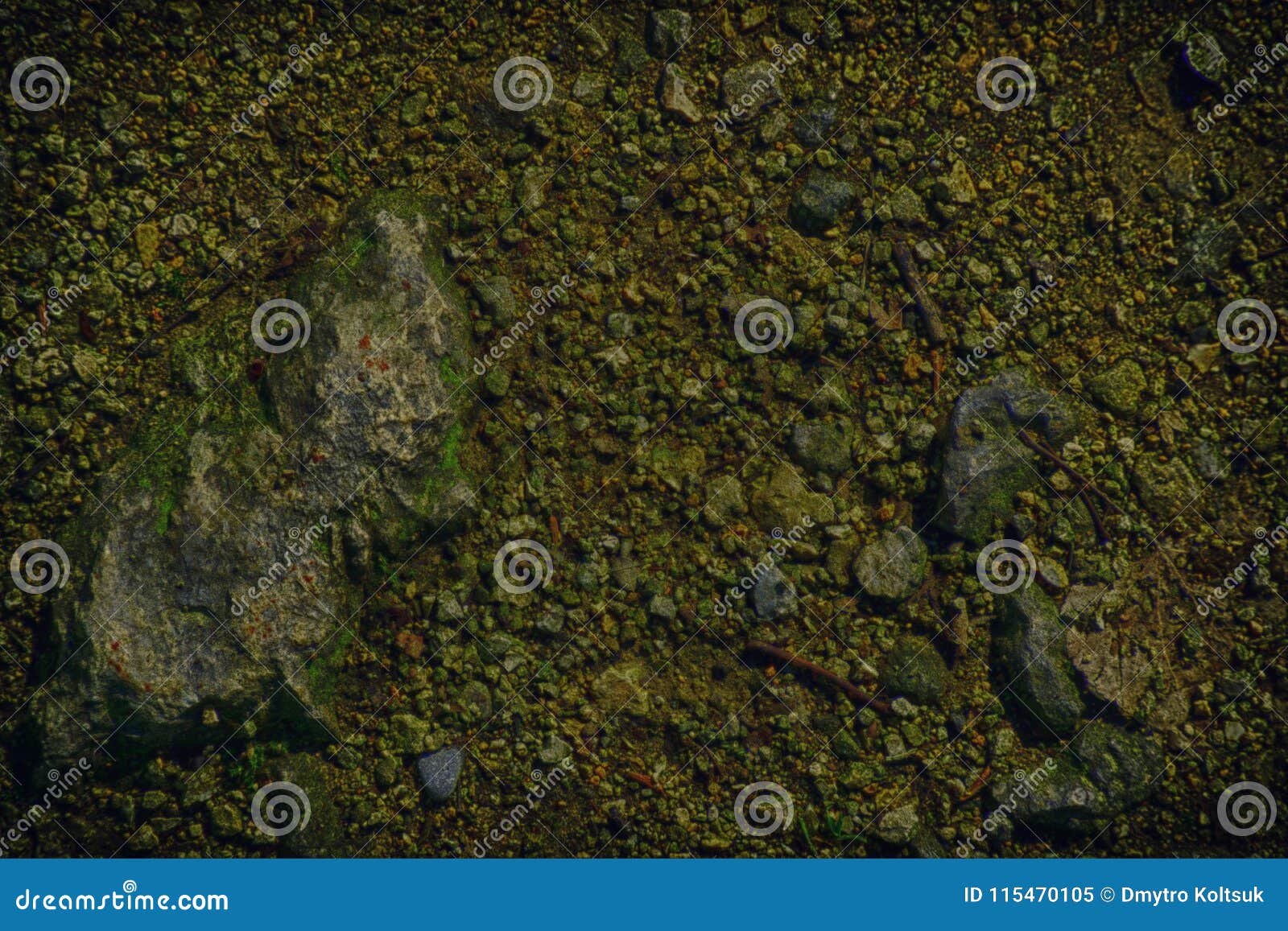 Ultra Orange Ground Like on Mars, Land Texture, Sand Surface, Stone ...