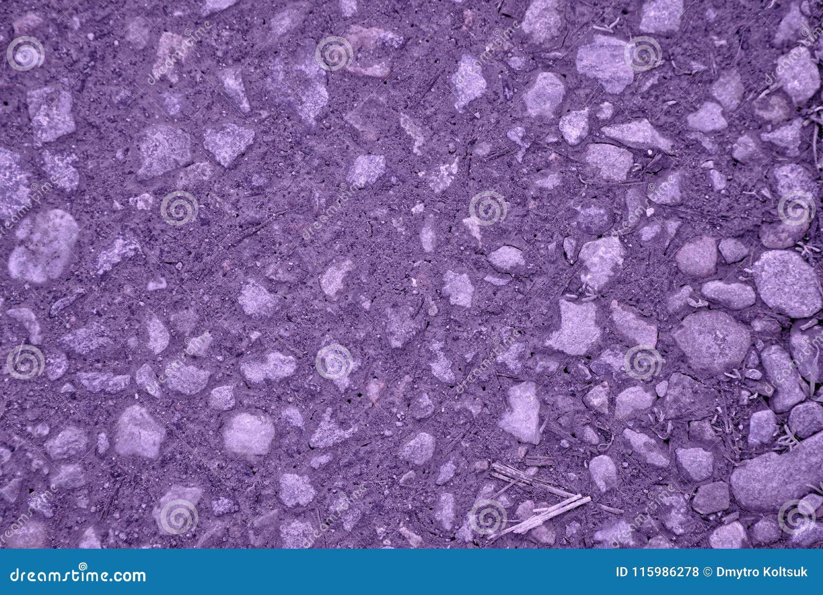 Ultra Purple Concrete Pebble Texture, Stone Surface, Rock Background ...