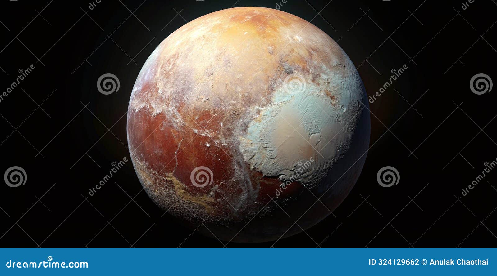 Ultra Realistic Depiction of the Planet Pluto High Resolution AI ...