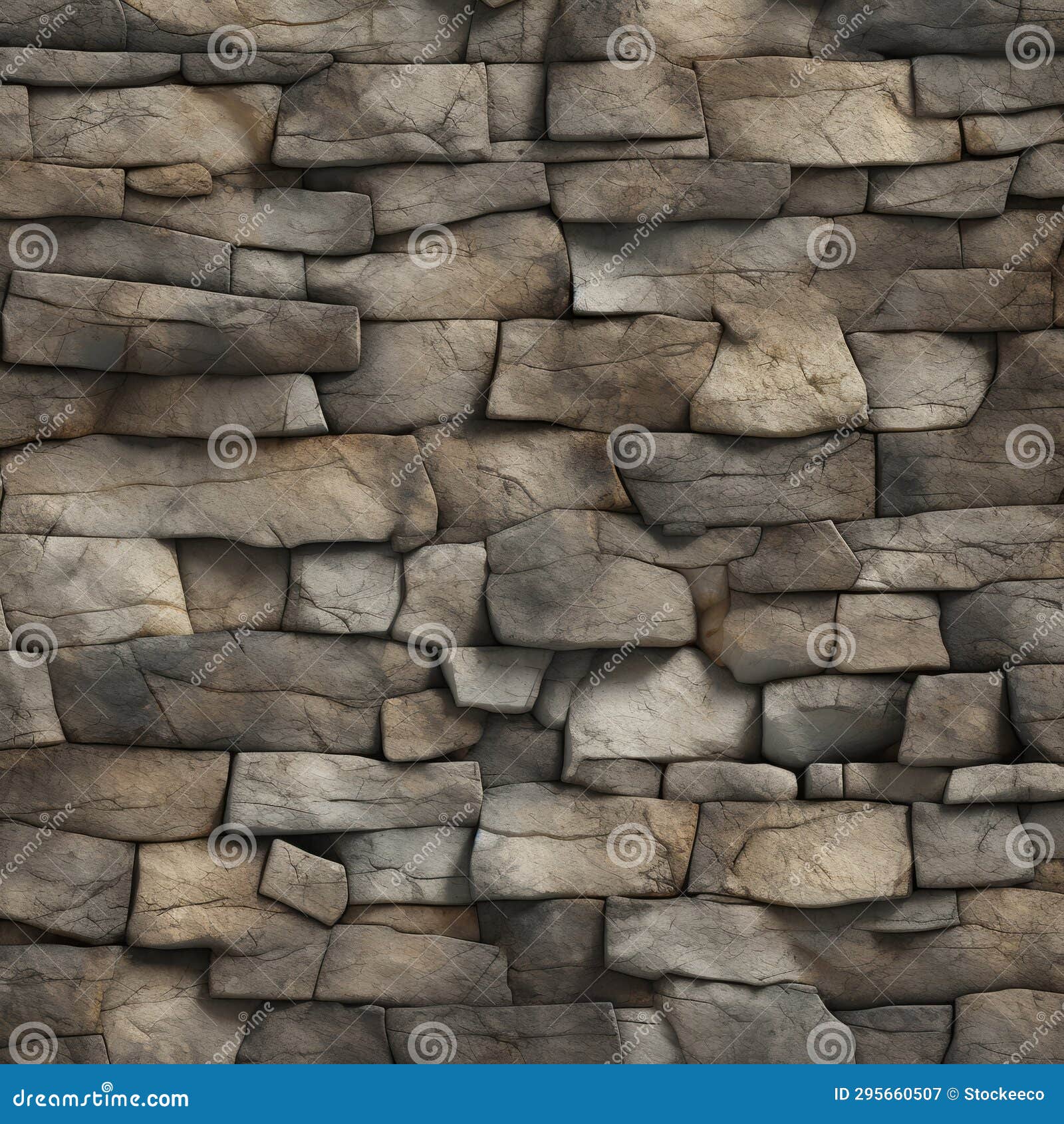 Medieval Stacked Stone Texture: Detailed And Ultra Realistic Stock ...