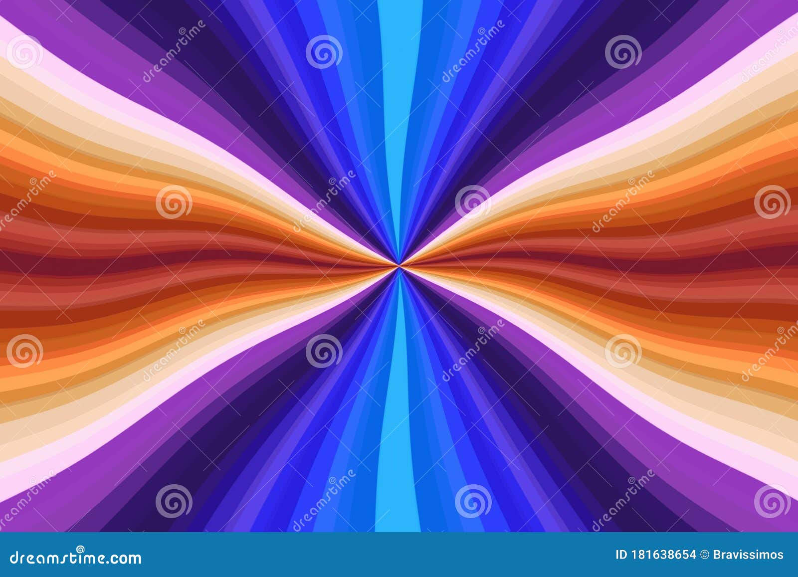 Ultra Violet Background Abstract Ray. Blurred Beam Stock Illustration ...