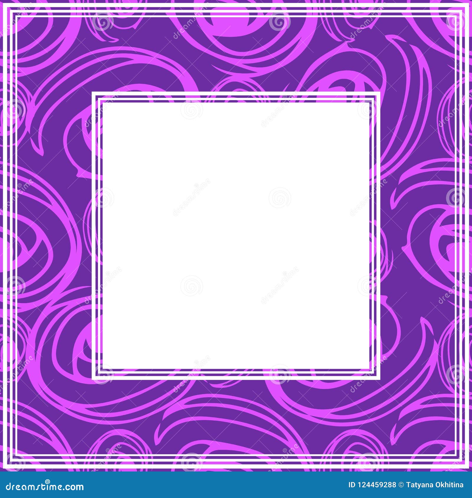 Ultra violet border-06 stock vector. Illustration of hand - 124459288