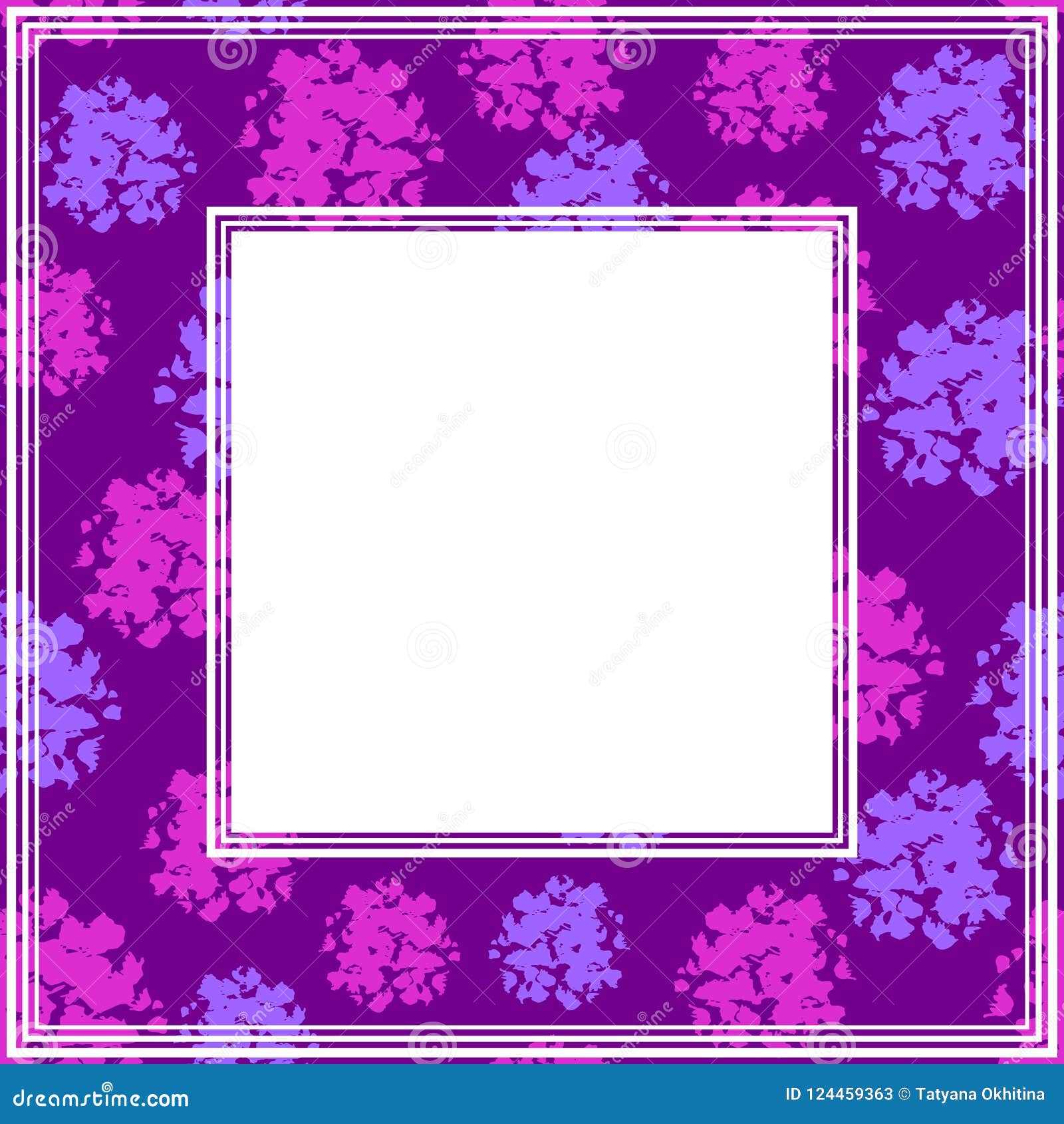 Ultra violet border-13 stock vector. Illustration of ultra - 124459363