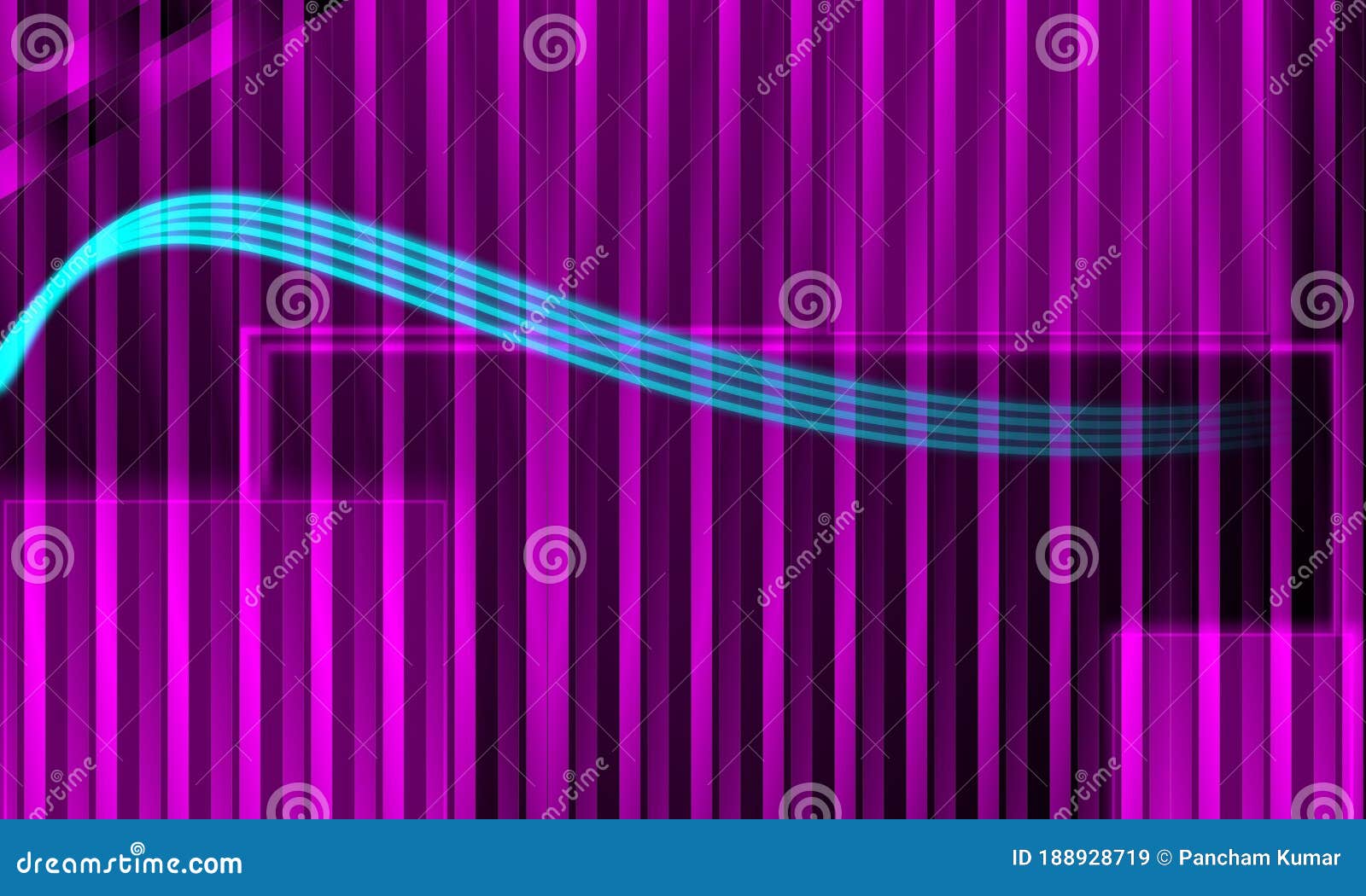 Ultra Violet Building Lighting. Stock Vector - Illustration of colorful ...