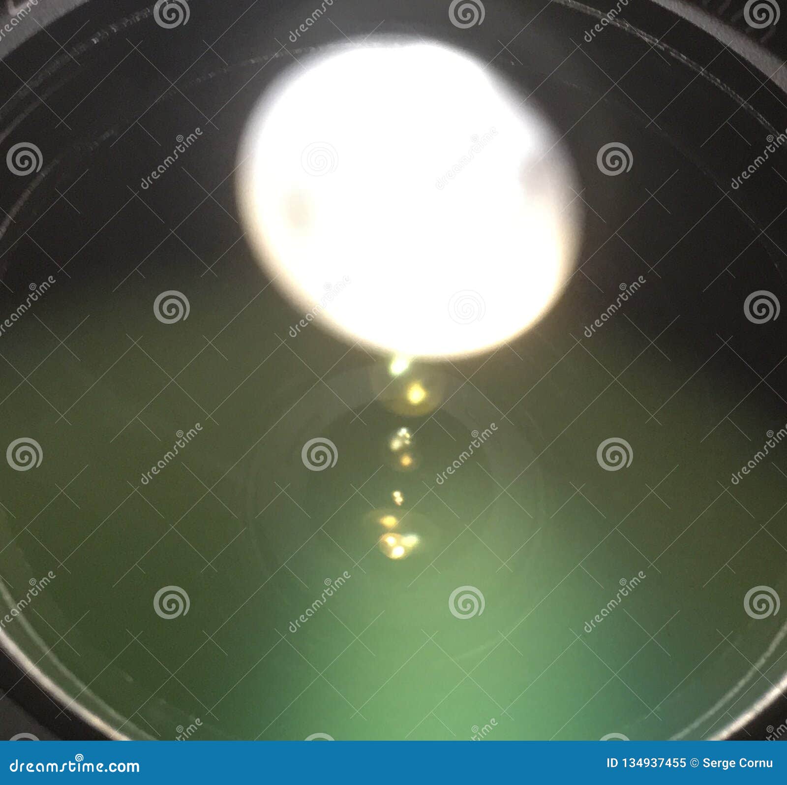 Ultra Violet Filter on Canon Camera Lens Stock Image - Image of canon ...