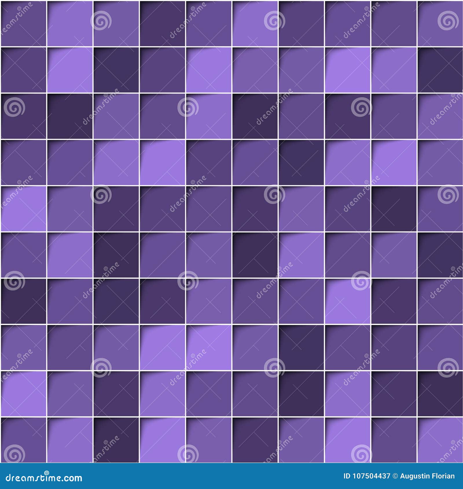 Ultra Violet Square Color Background Stock Vector - Illustration of ...