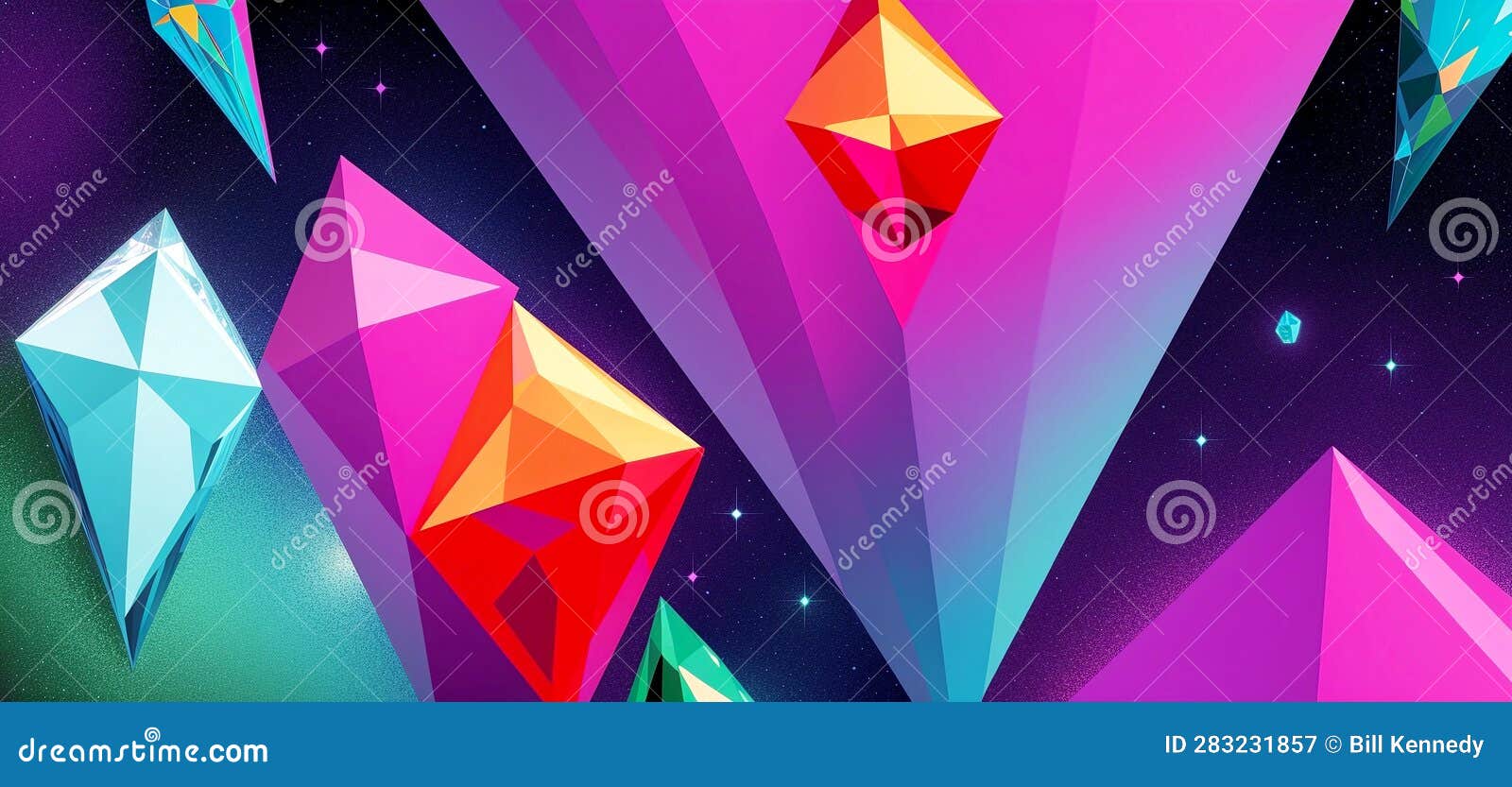 Ultra-Wide Background Of Colorful Waveforms On A Black Background Of ...