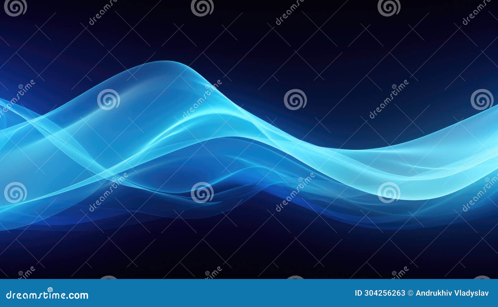 Ultra Wide Abstract Blue Background, Abstract Illustration Stock ...
