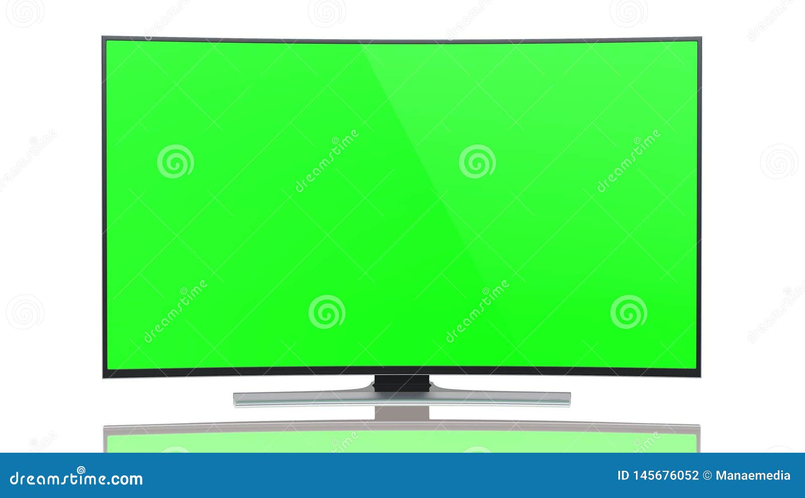 Curved 4K UltraHD TV Royalty-Free Stock Photography | CartoonDealer.com ...