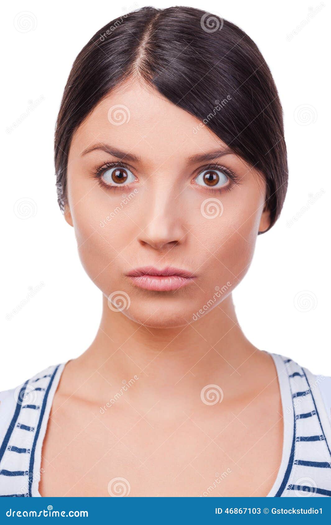 Ultrajado y mal imagen de archivo. Imagen de atractivo - 46867103