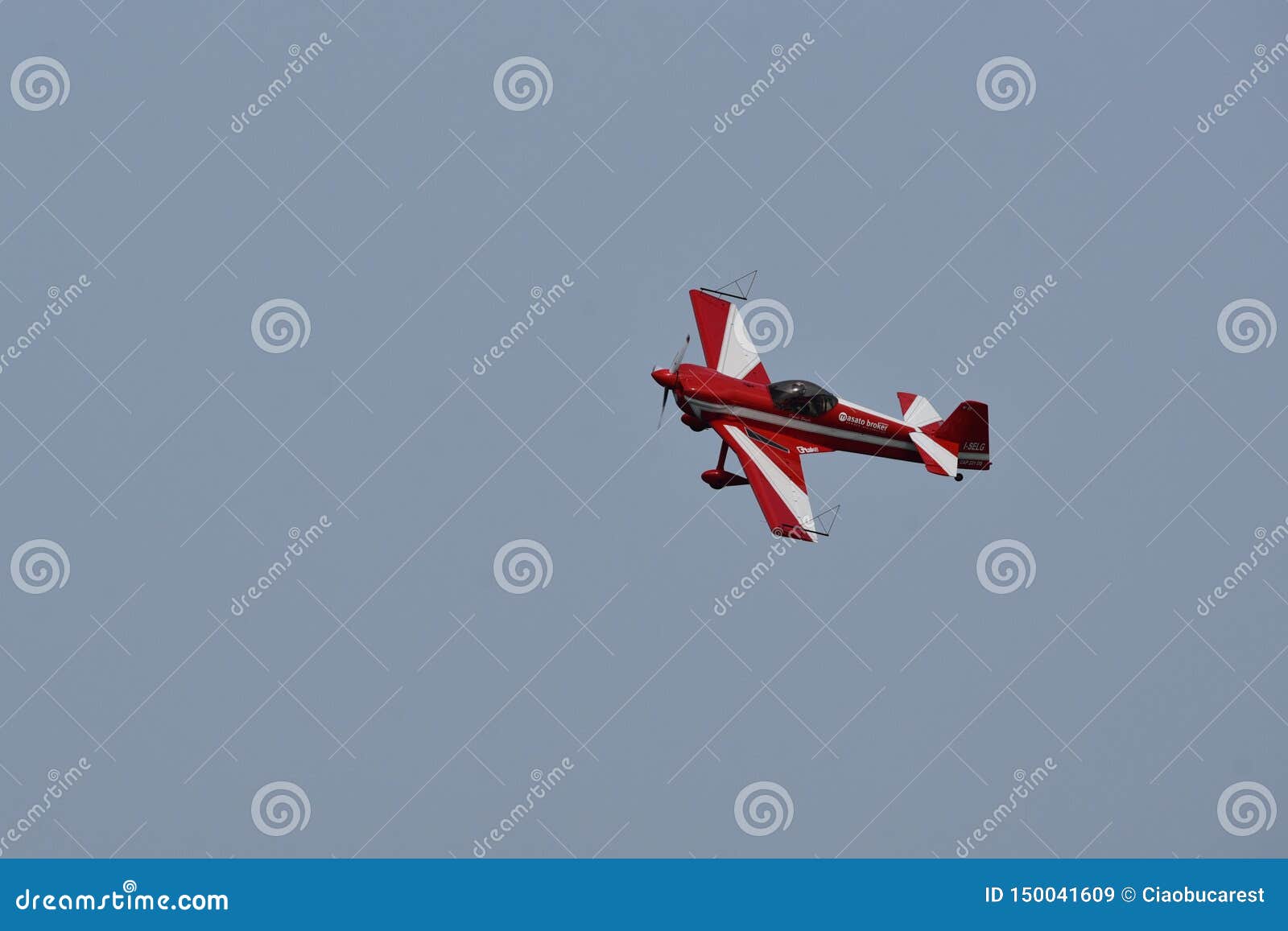 Ultralight Hydro Amphibious Aircraft in the Air Editorial Stock Image ...