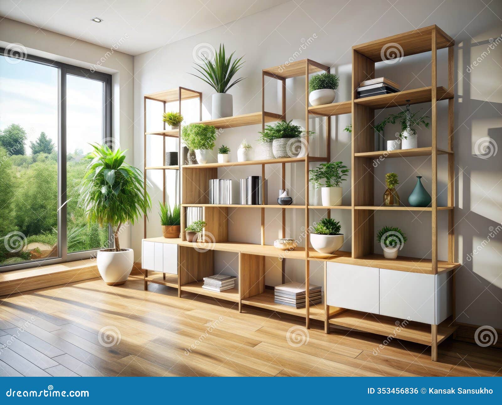 UltraRealistic 3D Renderings of a Stunning Tiered Shelf Unit Explore ...