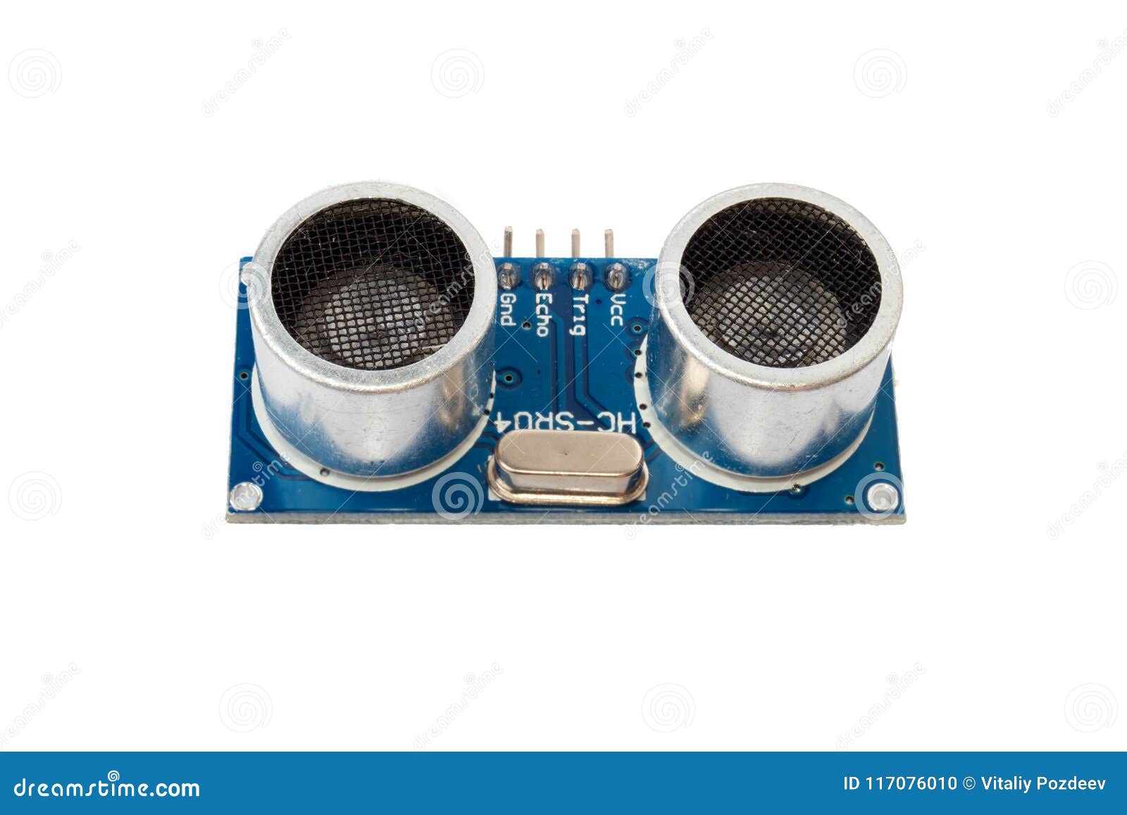 Ultrasonic Sensor Module,Electronic Equipment Stock Photo - Image of ...