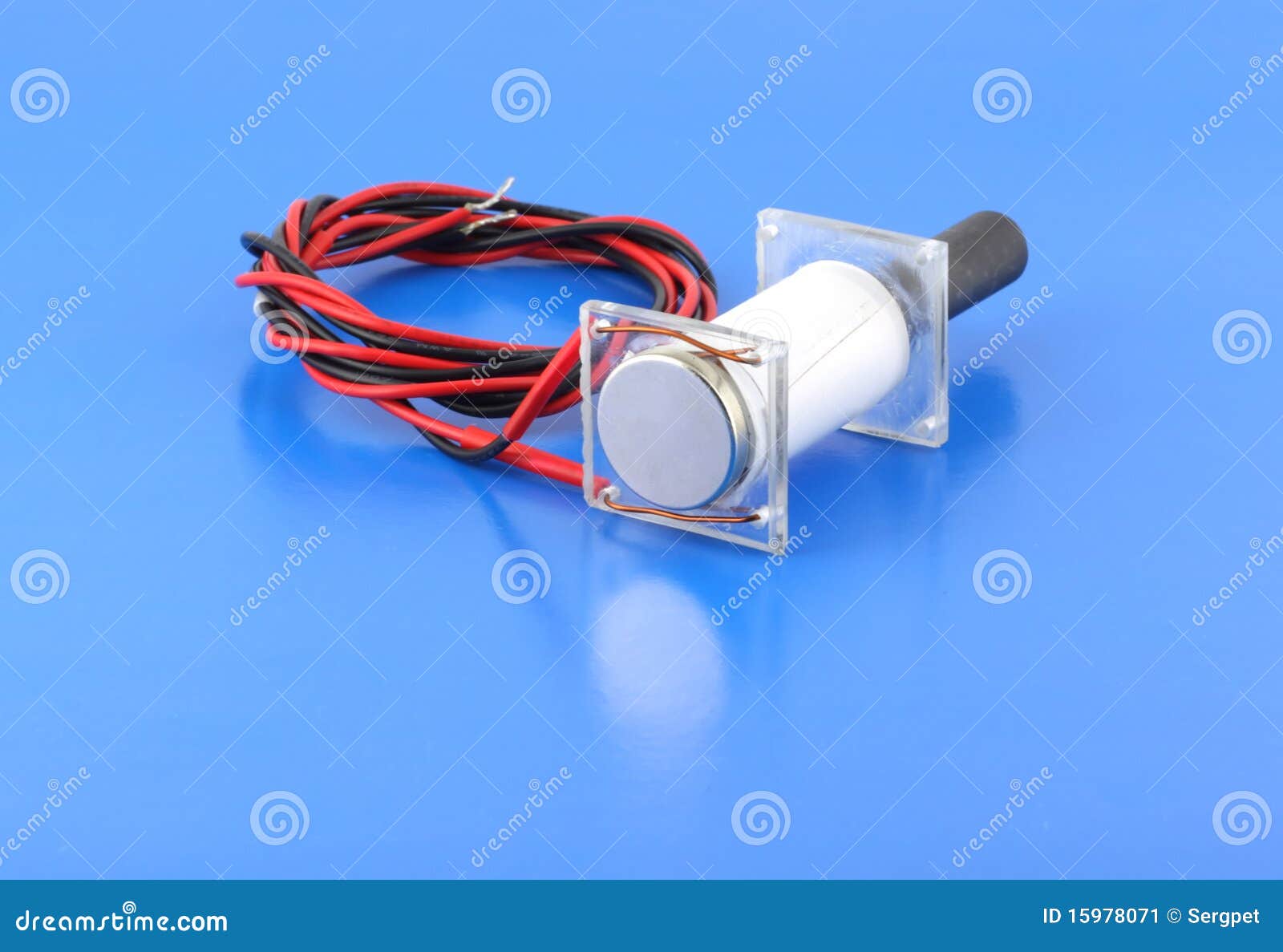Ultrasonic transducer stock image. Image of electrical - 15978071