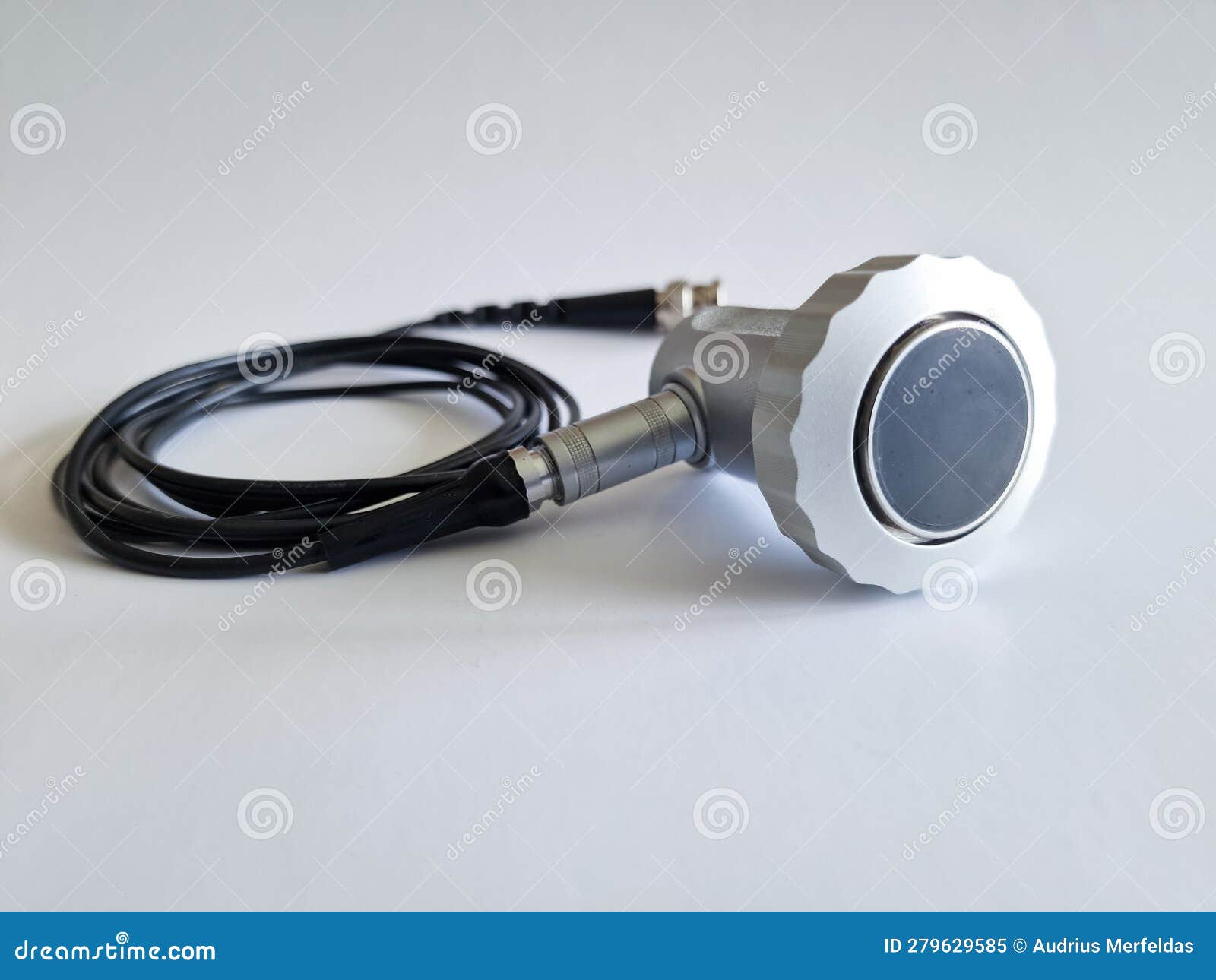 Ultrasonic Transducer for Non Destructive Analysis Stock Image - Image ...