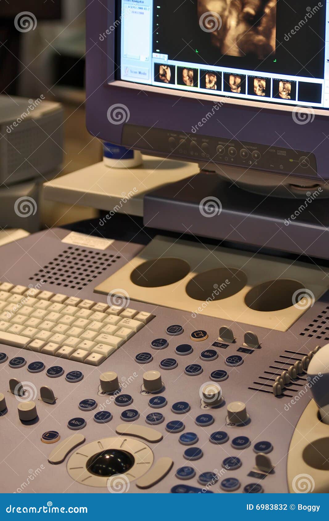 Ultrasound device stock photo. Image of computer, pregnant - 6983832