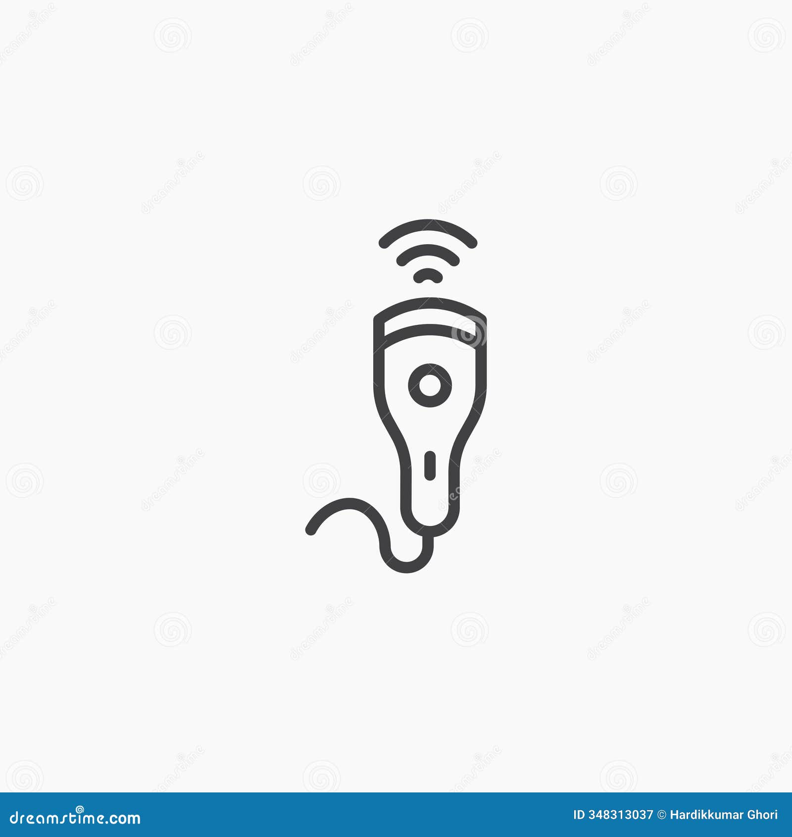 Ultrasound Icon, Ultrasonic Scanning Vector | CartoonDealer.com #282425300