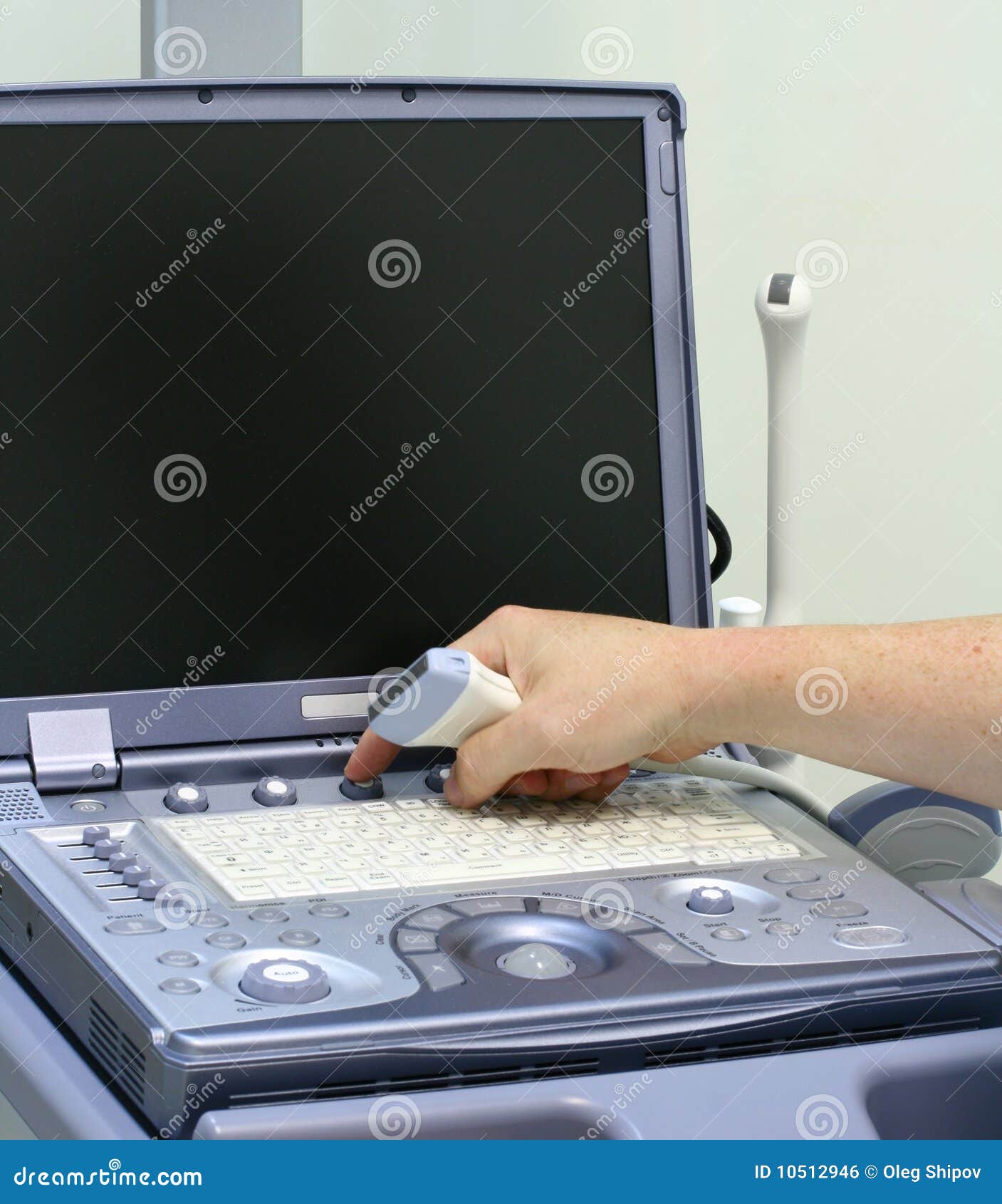 Ultrasound Machine In A Modern Operating Laboratory Stock Photography ...