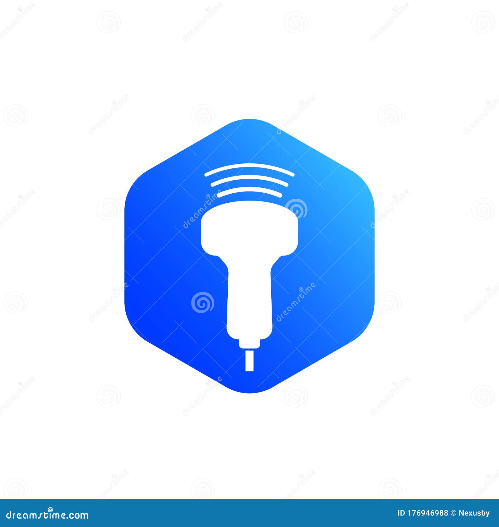 Ultrasonography Vector Icon On White Background. Flat Vector ... Ultrasonography Vector Icon On White Background. Flat Vector ...