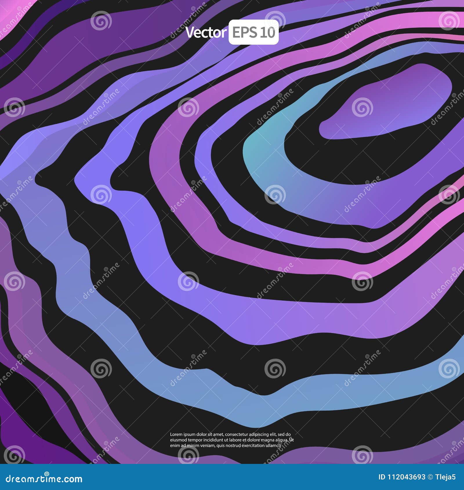 Ultraviolet Abstract Background, Creative Concept, Modern Design. Stock ...