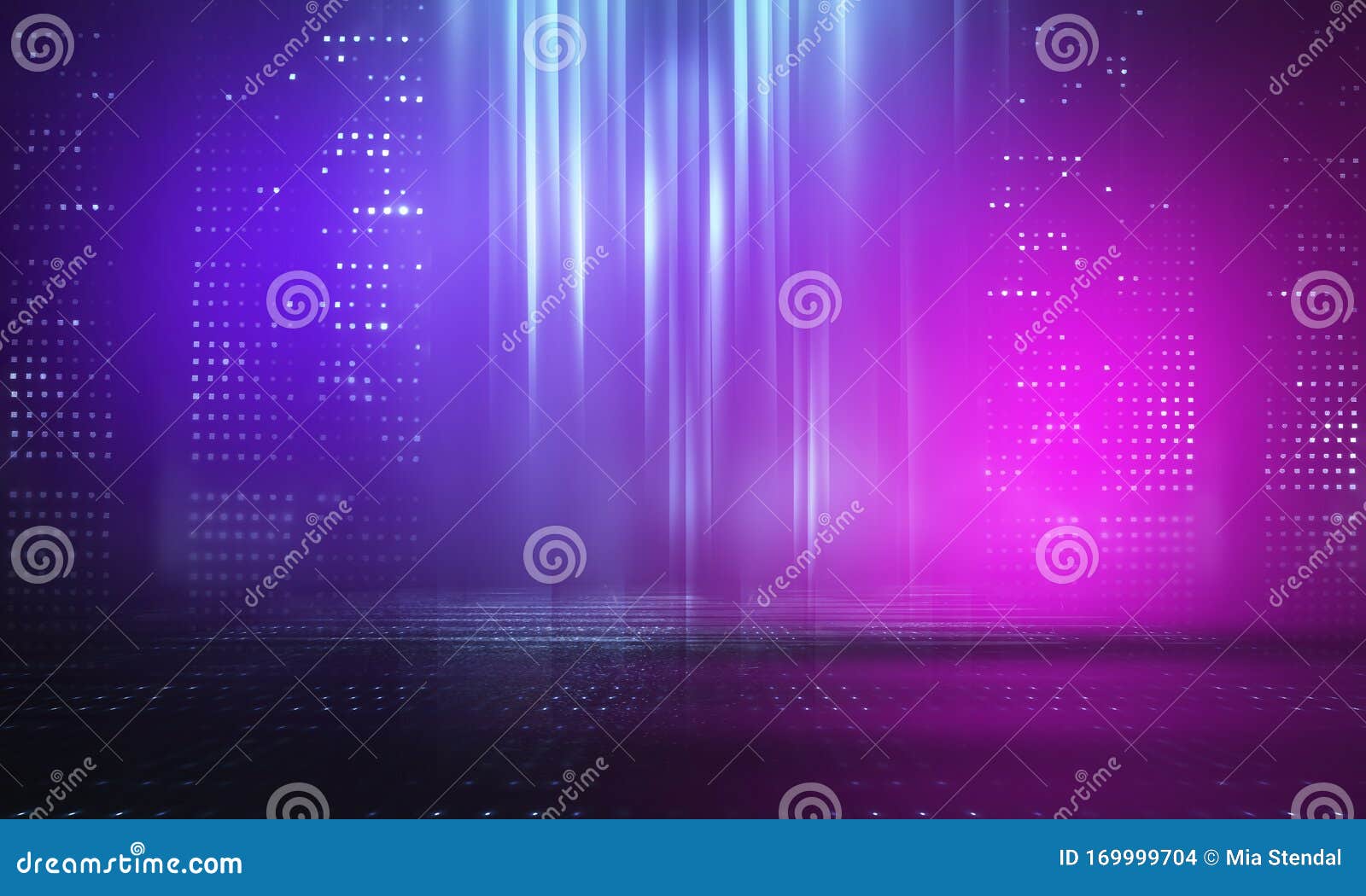 Ultraviolet Abstract Light. Light Element, Light Line. Violet and Pink ...