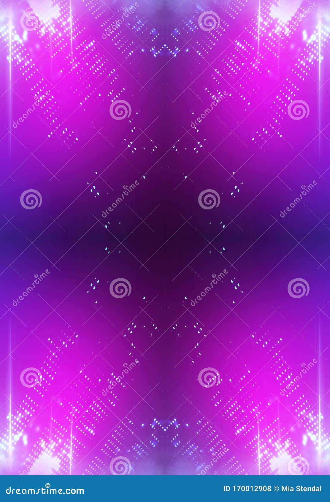 Ultraviolet Abstract Light. Light Element, Light Line. Violet and Pink ...