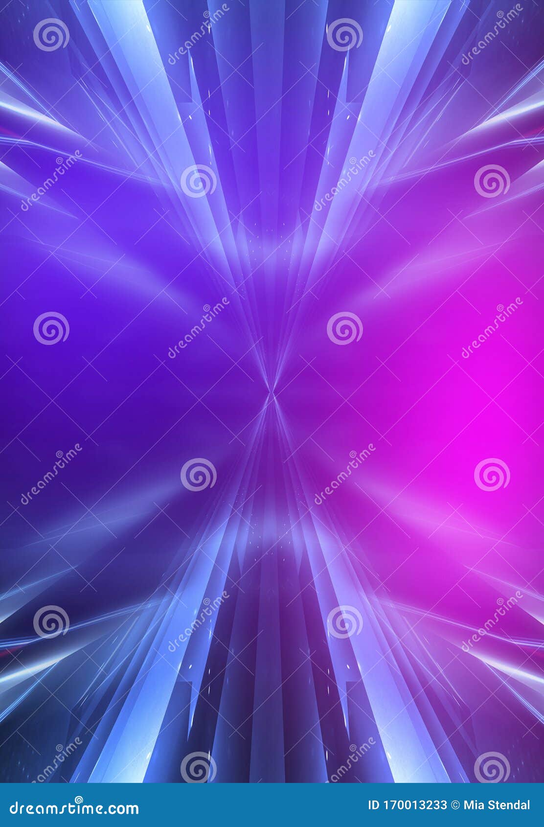 Ultraviolet Abstract Light. Light Element, Light Line. Violet and Pink ...