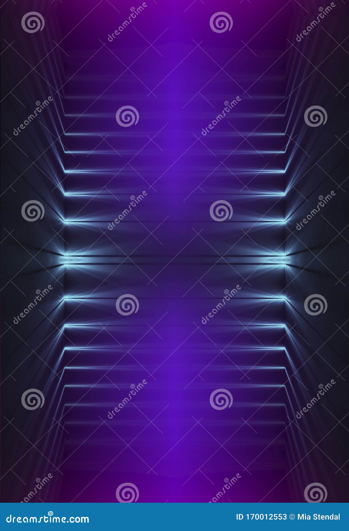 Ultraviolet Abstract Light. Light Element, Light Line. Violet and Pink ...